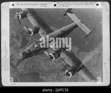 Consolidated B-24 Liberator [451St Bomb Group] Stock Photo - Alamy
