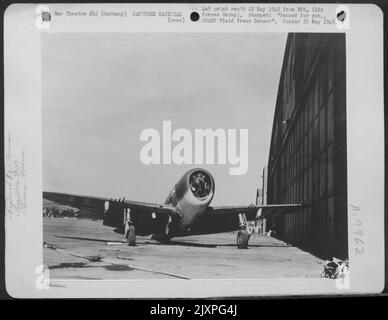Republic P-47 Thunderbolt, With German Markings Was Found At A ...