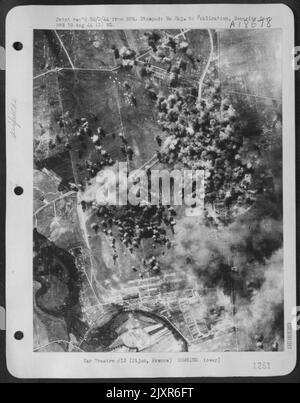 Bomb Damage Luftwaffe Planes Hangars Airfields / Damaged Aircraft ...