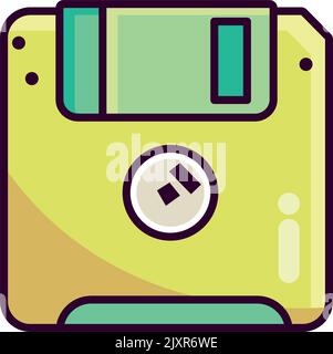 floppy disk 90s modern style Stock Vector Image & Art - Alamy