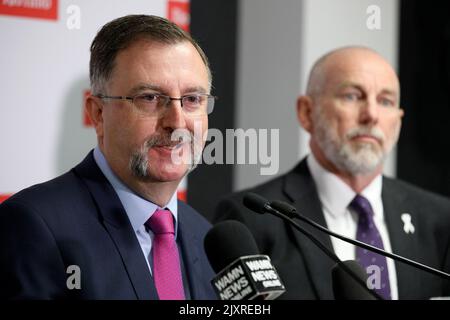 David Joyce, Global head of projects at Rio Tinto talks during a press ...