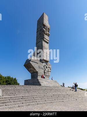 A picture of the Westerplatte Monument Stock Photo - Alamy