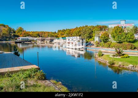 Port Carling Muskoka Lakes, Ontario Stock Photo - Alamy
