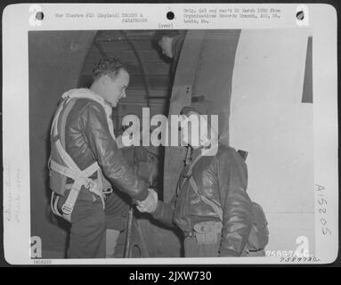 Preparations For The Invasion Of France - Members Of The 439Th Troop ...