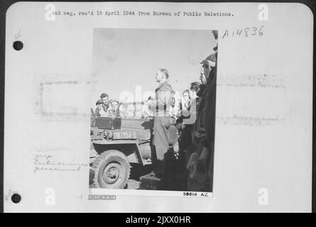 NINTH AIR force HEADQUARTERS, EUROPEAN THEATER OF OPERATIONS, July 1944 ...