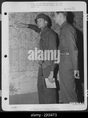 A Member Of The 439Th Troop Carrier Group Secures Cargo In A Douglas C ...