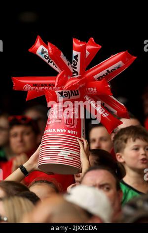 Renegade fans during the Cricket BBL 'The Knockout' final match between ...