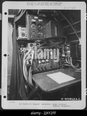 H2X Set Panel Board (Nicknamed The 'Mickey Set') Installed In A Boeing ...