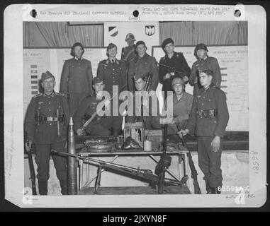 Men Of The 401St Bomb Group Who Have Been Awarded The Distinguished ...