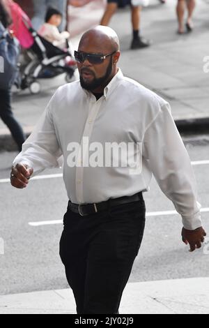 James Ernest Maxwell arrives at Downing Centre Local Court for his ...
