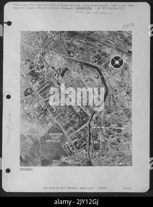 East Mukden, Manchuria-(Photo taken on 14 June 44.) This area is near ...