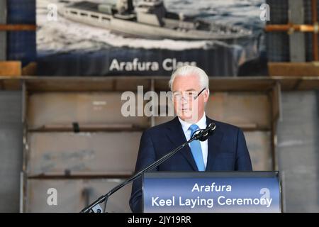Peter Luerssen, Chief Executive Officer of Luerssen is seen during the ...