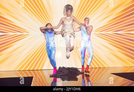 EDITORIAL USE ONLY Drag queen Tia Kofi at Meta's Queens of the ...