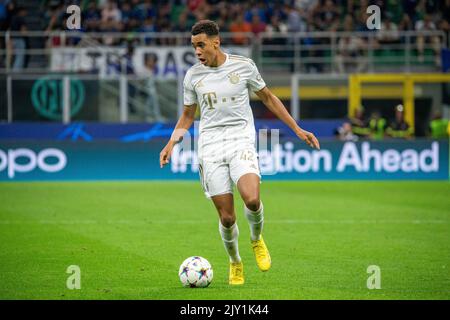 Milan, Italy - september 7 2022 - Inter- Bayern Munchen champions ...