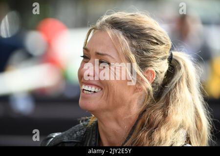 Rebecca Dunn speaks to the media after Joshua Parr rode On Her Word to ...