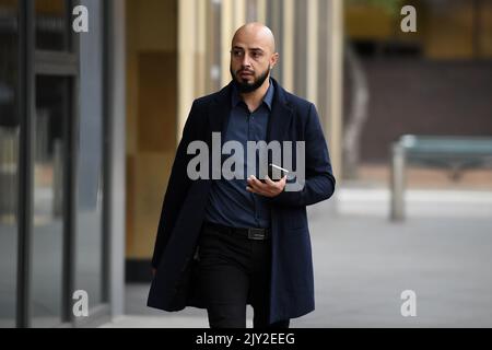 Rafi Noori arrives at Parramatta District Court in Sydney, Thursday ...