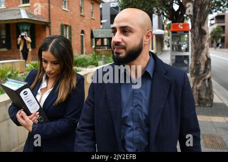 Rafi Noori leaves Parramatta District Court in Sydney, Thursday, June ...