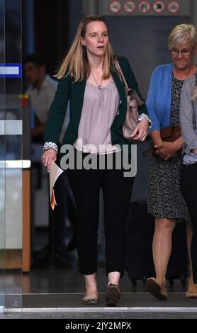 Jennifer Gaffney leaves the Supreme Court in Brisbane, Friday, June 21 ...