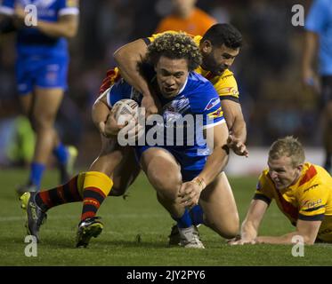 Raymond Faitala-Mariner of Samoa during the Pacific Test Invitational ...