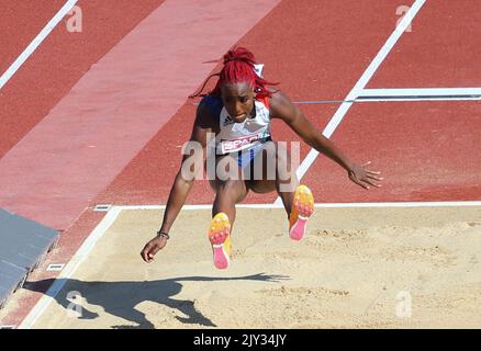 Yanis David of France Women's Long Jump during the European Athletics ...