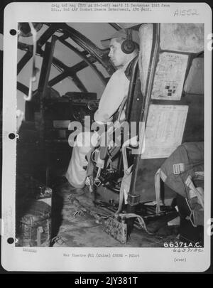 This Boeing B-29 Of The 444Th Bomb Group, Xx Bomber Command, Has Just ...