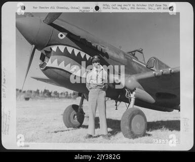 Colonel Robert L. Scott, Jr. (Macon, Georgia) Of The 23Rd Fighter Group ...