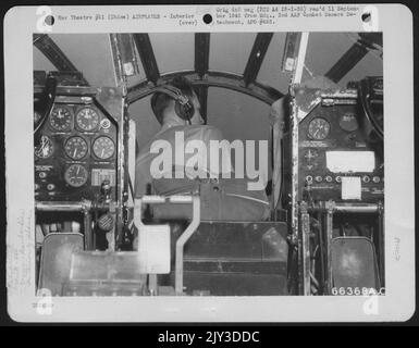 Boeing B-29 Of The 444Th Bomb Group, Xx Bomber Command, Landing At A ...