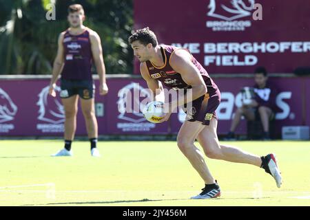 Corey Oates in action during a training session with the Brisbane ...