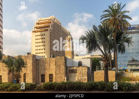 HAIFA, ISRAEL - JULY 21, 2022: Al-Jarina Mosque (Al-Masjid Al-Kabir ...