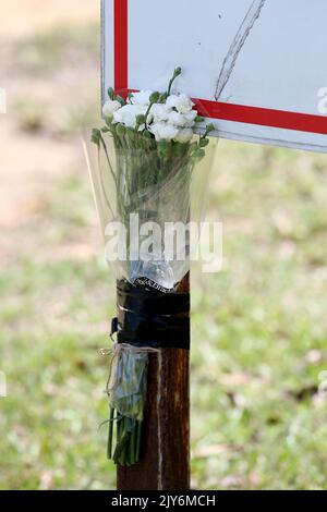 The entrance to the Meramist Abattoir in Caboolture, north of Brisbane ...