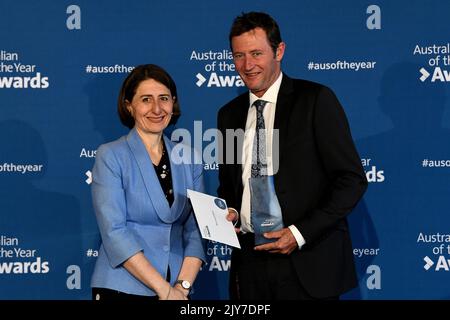 2020 NSW Local Hero Bernie Shakeshaft poses for a photograph during the ...