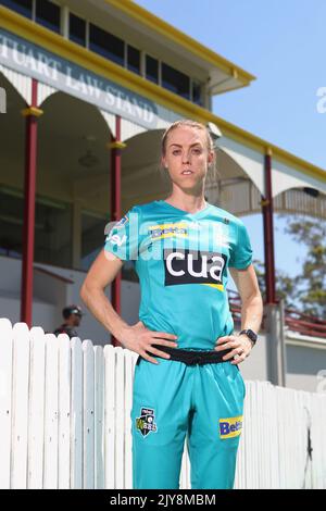 The Brisbane Heat's Kirby Short, poses for a photo during a Women's Big ...