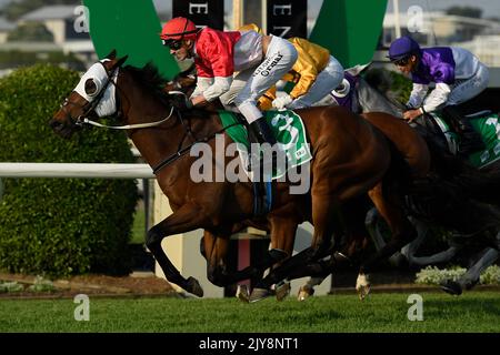 Jockey James Orman rides Niccanova to victory in race 7, the Magic ...