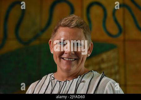 Queensland's 2020 Australian of the Year finalist Rachel Downie poses ...