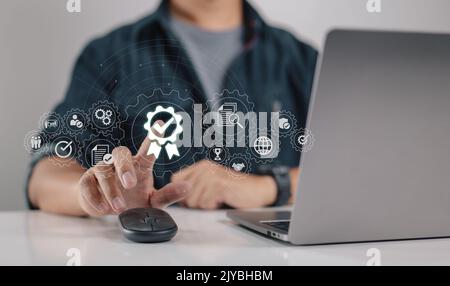 The concept of quality control is based on ISO standards, and the ...
