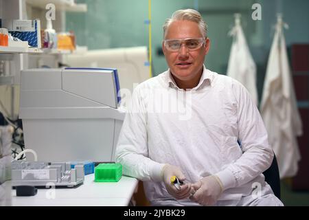 Clinical Associate Professor Michael Buckland poses for a photo inside ...