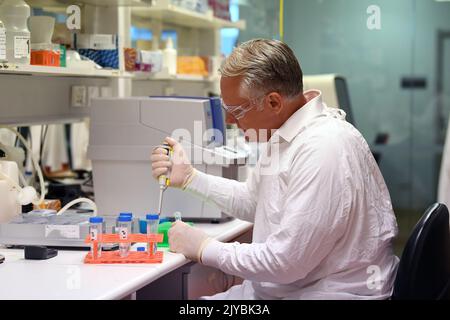 Clinical Associate Professor Michael Buckland poses for a photo inside ...