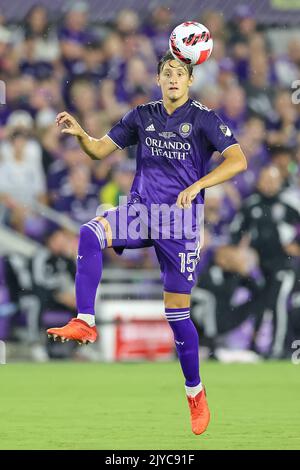 Orlando City defender Rodrigo Schlegel during an MLS soccer match ...