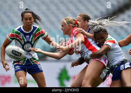 Jaime Chapman of the Dragons during the NRLW match between the St ...