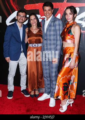 Daniel Macchio, Ralph Macchio, Phyllis Fierro and Julia Macchio ...