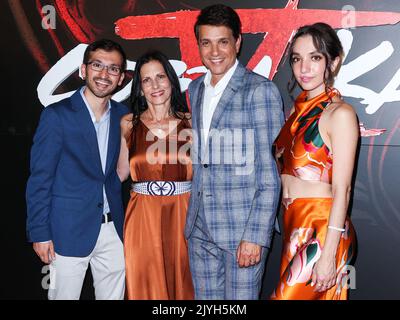 Daniel Macchio, Ralph Macchio, Phyllis Fierro and Julia Macchio ...