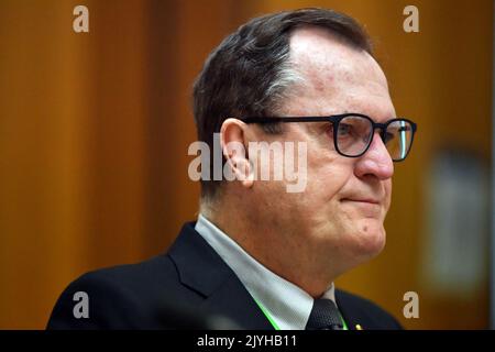 Australian Taxation Office ATO Commissioner Chris Jordan appears before ...