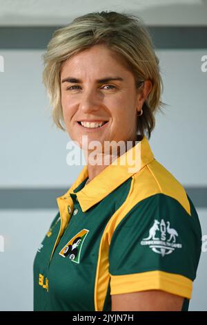 Four time world champion Karen Murphy poses for a portrait at Warilla ...
