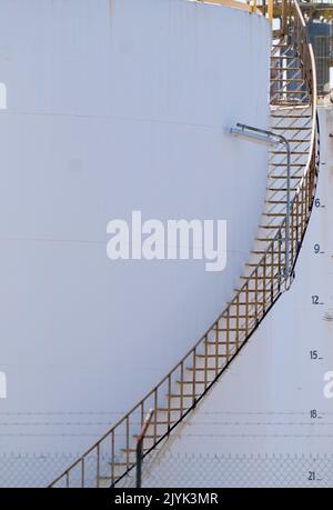 The Exxon Mobil fuel refinery is seen in Altona, Melbourne, Wednesday ...