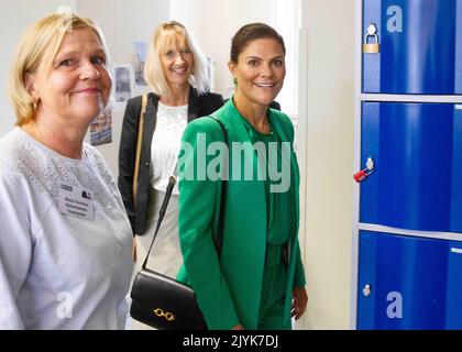 Stockholm, Sweden. 08th Sep, 2022. Crown Princess Victoria of Sweden ...