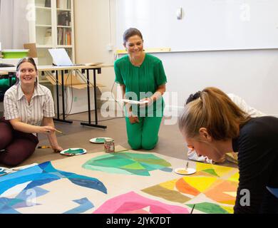 Stockholm, Sweden. 08th Sep, 2022. Crown Princess Victoria of Sweden ...