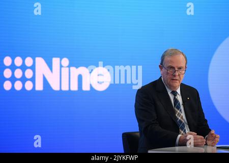 Newly appointed Nine CEO Mike Sneesby poses for a photograph during a ...