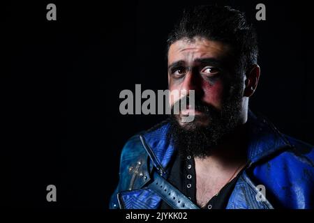 Rui macarico as Pirate Nightwing poses for a photograph during the Oz ...