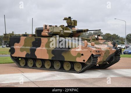 Hanwha Defence Australia’s Redback fighting vehicle on display at ...