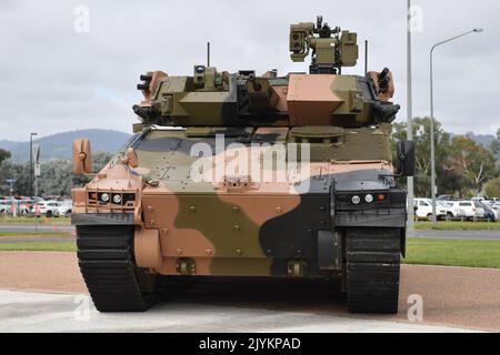 Hanwha Defence Australia’s Redback fighting vehicle on display at ...